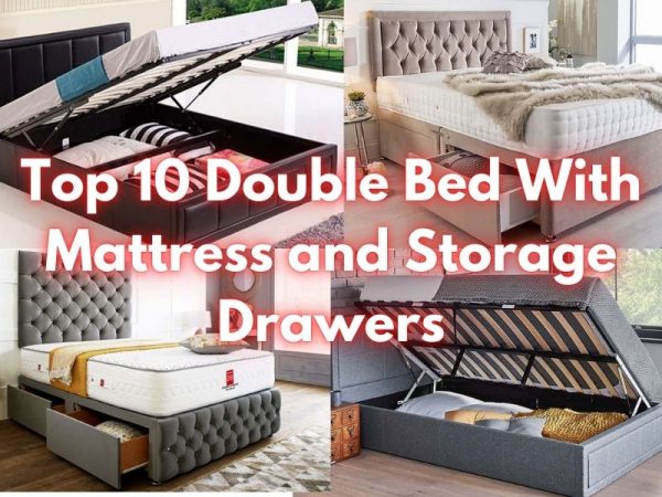Top 10 Double Bed With Mattress And Storage Drawers
